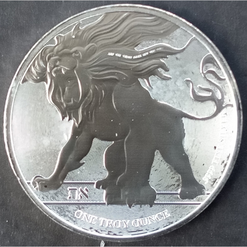 2018 1 Oz Niue Roaring Lion Silver Bullion Coin