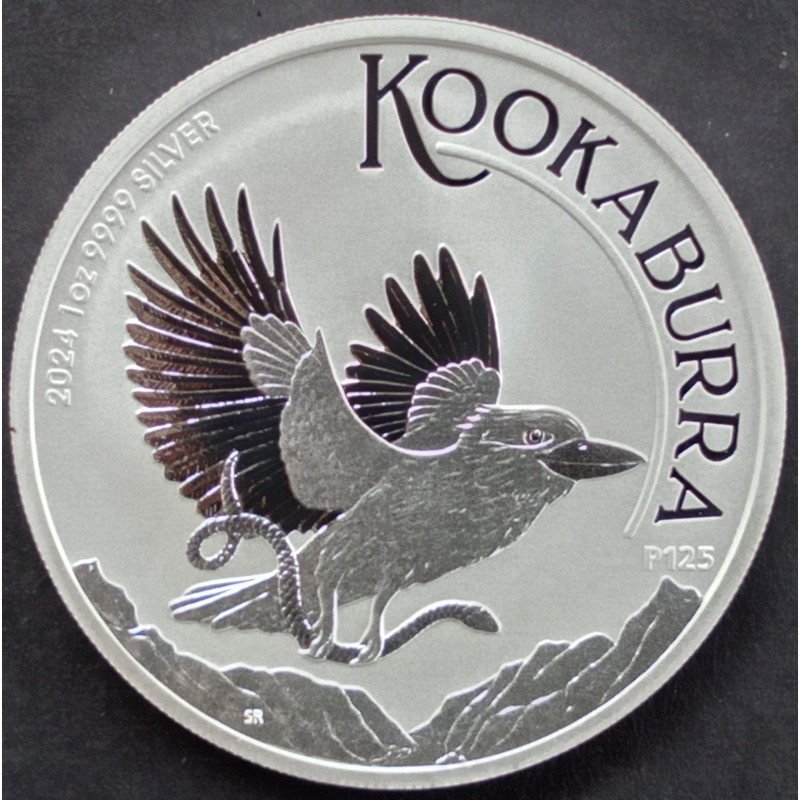 2024 1 Oz Australian Kookaburra Silver Bullion Coin